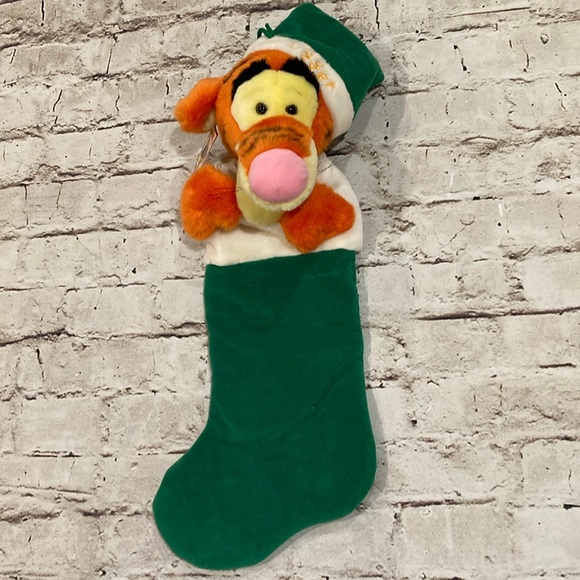 Disney | Holiday | Poohs Season Of Song Plush Tigger 2 Inch Stocking ...